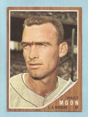 1962 Topps Baseball Wally Moon #190 Los Angeles Dodgers EX/MT **2 | eBay