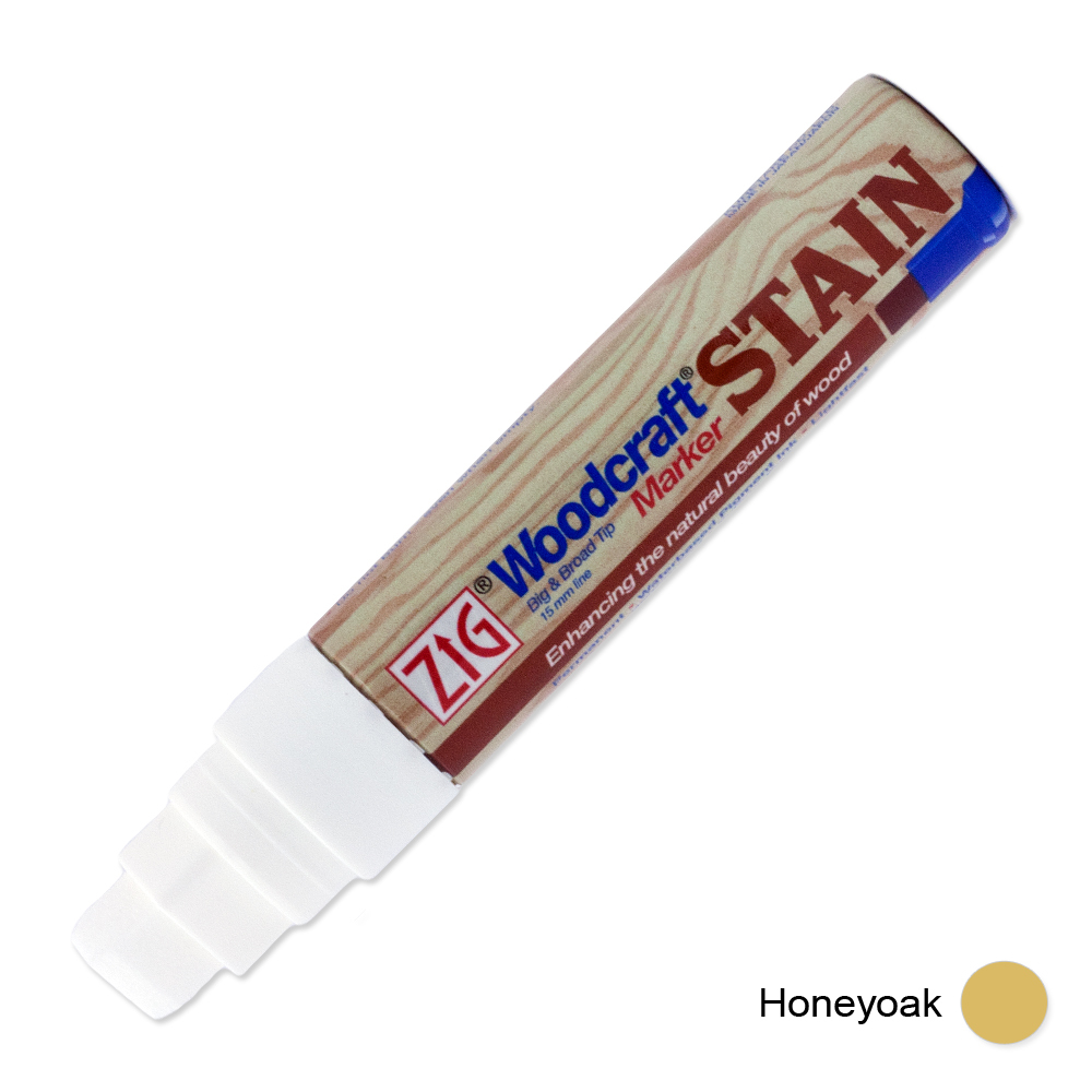 Zig Wood Stain Marker Pen - 15mm - Honeyoak (Pack of 6) | eBay
