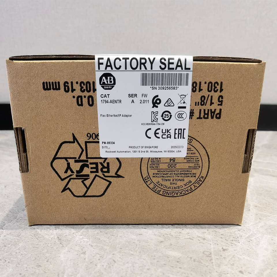 New Factory Sealed AB 1794-AENTR SER A Flex EtherNet/IP Adapter Allen ...