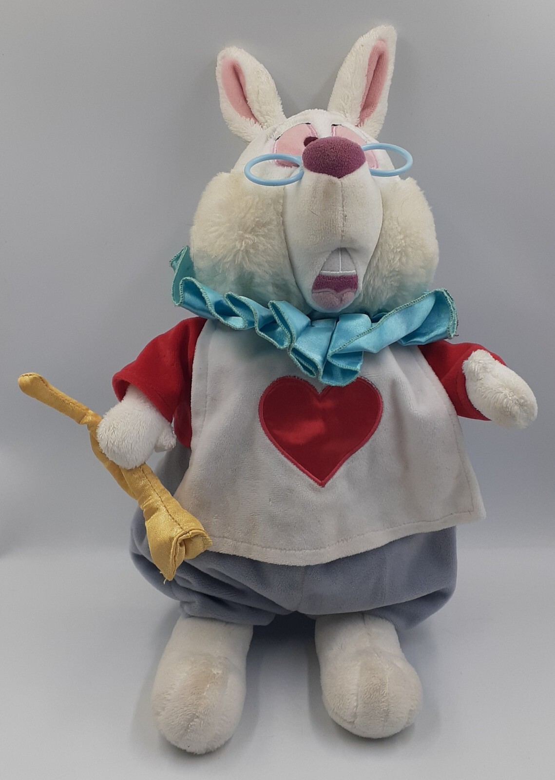 Disney Store Alice In Wonderland White Rabbit Plush 16" | eBay