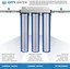 iSpring 3 Stage Whole House Water Filter System, Sediment & Carbon, 2.5 ...