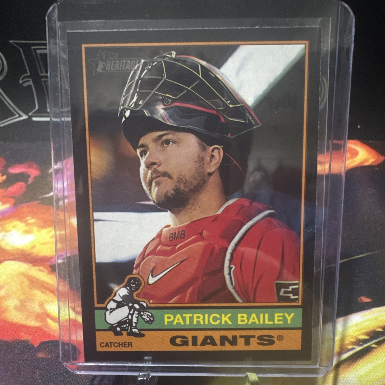 Patrick Bailey 2025 Topps Heritage #264 Black Border Price Guide - Sports Card Investor