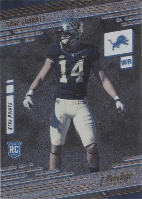 2021 Panini Prestige - Rookies Sage Surratt #235 Xtra Points Dots (RC ...