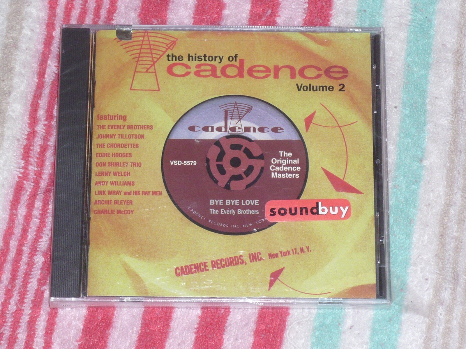 History of Cadence Records, Vol. 2 by Various Artists (CD, Mar-1996 ...