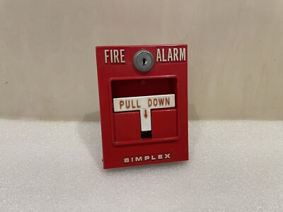 Simplex 4251-20 Fire Alarm Pull Station Conventional Vintage | eBay