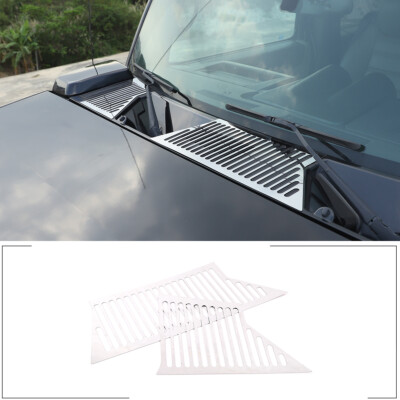 Car Hood Decorative Mesh For Hummer H2 2003-2009 Stainless Steel Silver ...