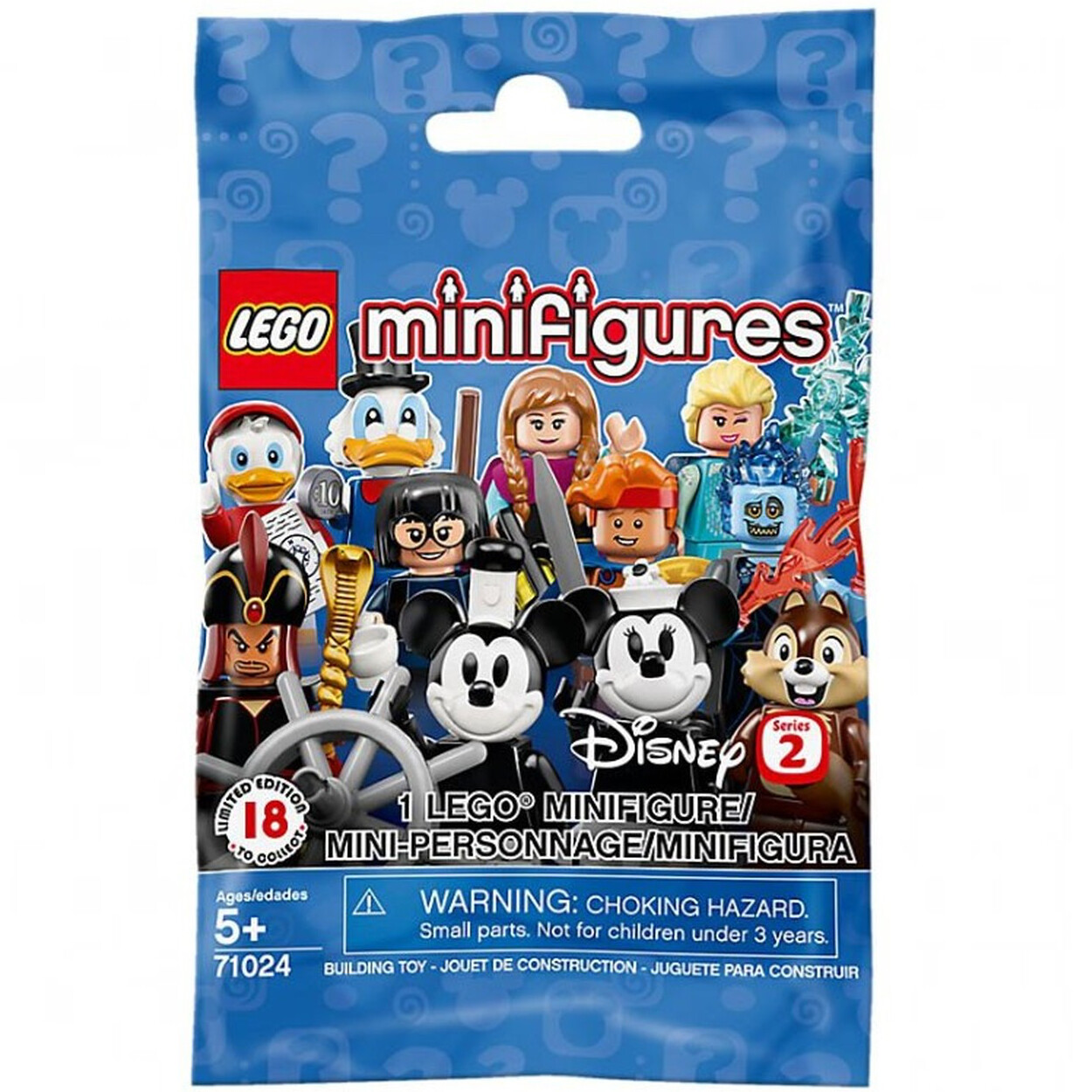 NEW LEGO Minifigures Chip Disney Series 2 71024 Genuine Sealed Chipmunk ...