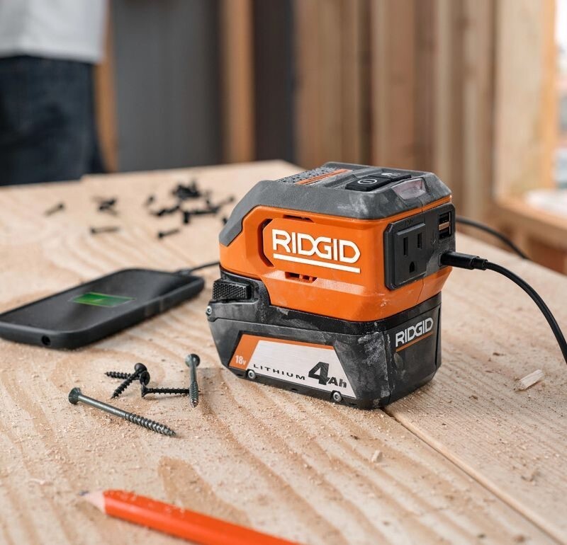 RIDGID 18V 175 Watt Power Inverter Car Boat Home Office | eBay
