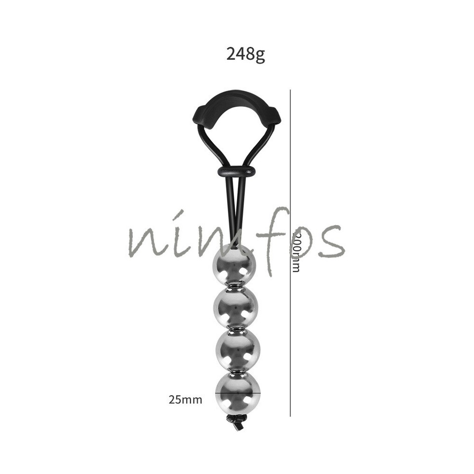 5 Size Penis Extender Enlarger Weight ALL Day Wearing Male Ball ...