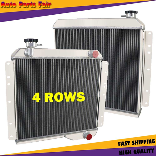 4 ROWS ALUMINUM RADIATOR FOR TOYOTA LANDCRUISER 40 SERIES HJ45 HJ47 2H ...
