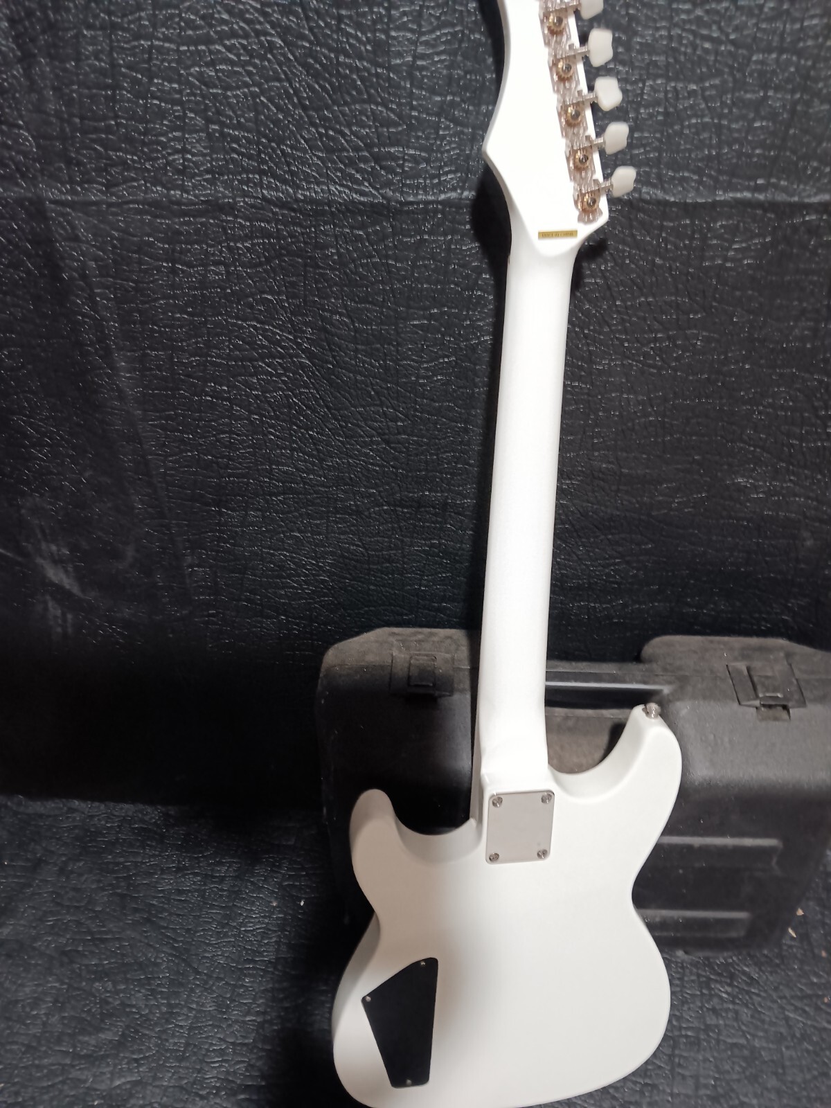 Synsonic Electric Guitar Solid Body White 1980 or 1990 | eBay