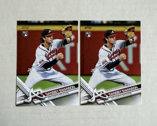 2017 Topps Update Dansby Swanson RC Debut US247 Lot 2 Cubs Braves | eBay