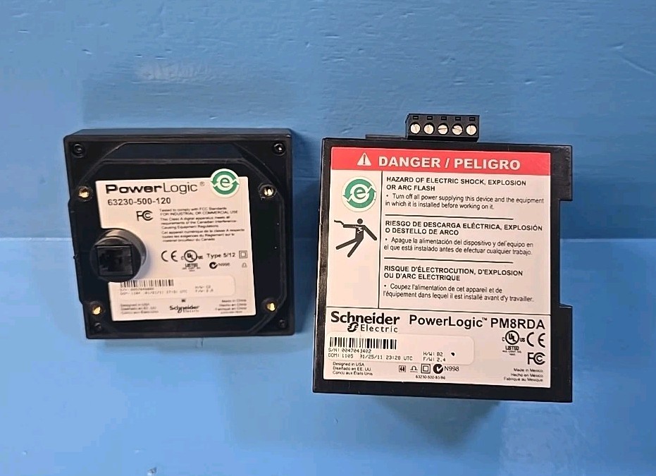 Square D Schneider Electric PM850U,PM8RDA,63230-500-120 PowerLogic ...