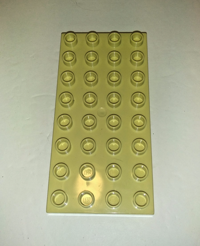 LEGO DUPLO Baseplate TAN BEIGE base plate - 4X8 | eBay