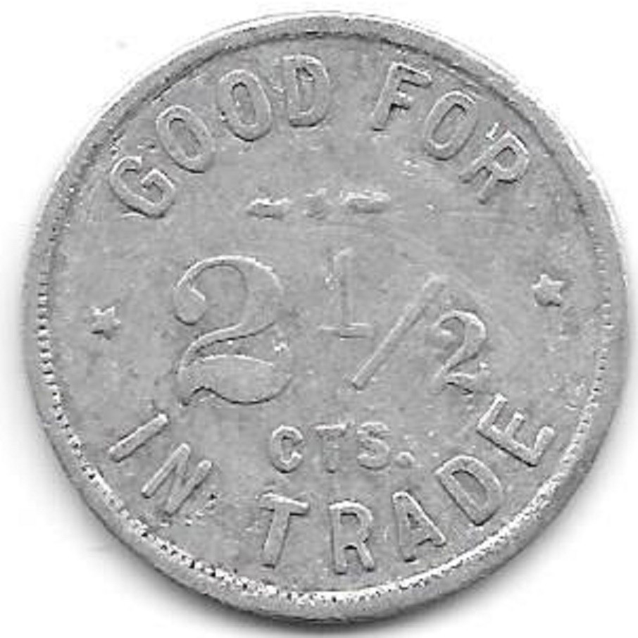 St. Joseph, MO, F.M. Zumwalt, 831 So. 8th St., Good For 2 1/2 Cts. In ...