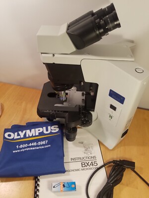 Olympus BX45 TF Phase Contrast Microscope 4/10/40x | eBay