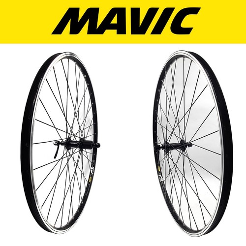 700c Mavic A119 Doublewall Shimano Hubs Black 8-10 speed Hybrid Bike ...