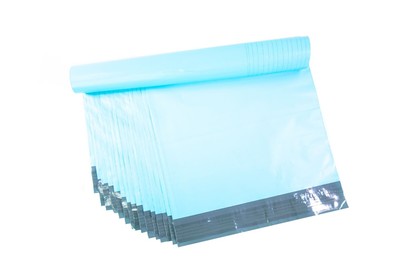 Pastel Blue Poly Mailers Self Sealing Shipping Bags Plastic Mailing ...