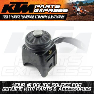 NEW OEM KTM STARTER BUTTON GREY HANDLEBAR CONTROLS XC XCW SXF XCF ...