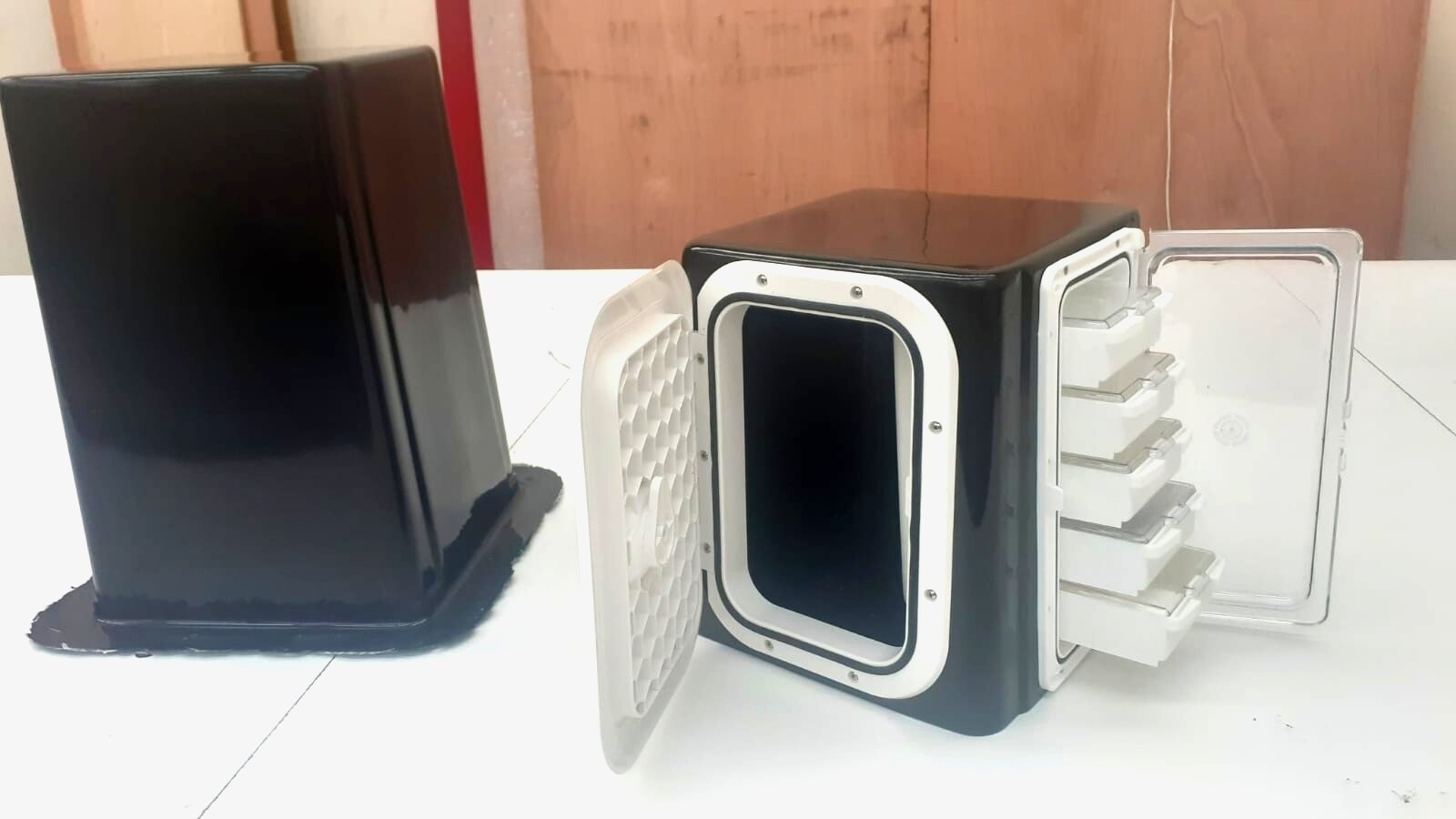 HOT! 1x Boat Seat Box Pedestal with Hatch for ANY BOAT ie:Haines, Four ...