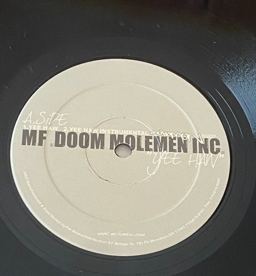 MF DOOM Yee Haw 12" Is He Ill? Molemen KMD MADVILLAIN ULTRA RARE Hip ...