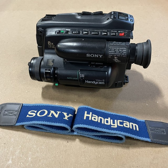Sony Ccd-tr6 Video8 Handycam Video Camera Camcorder - Not Tested for ...