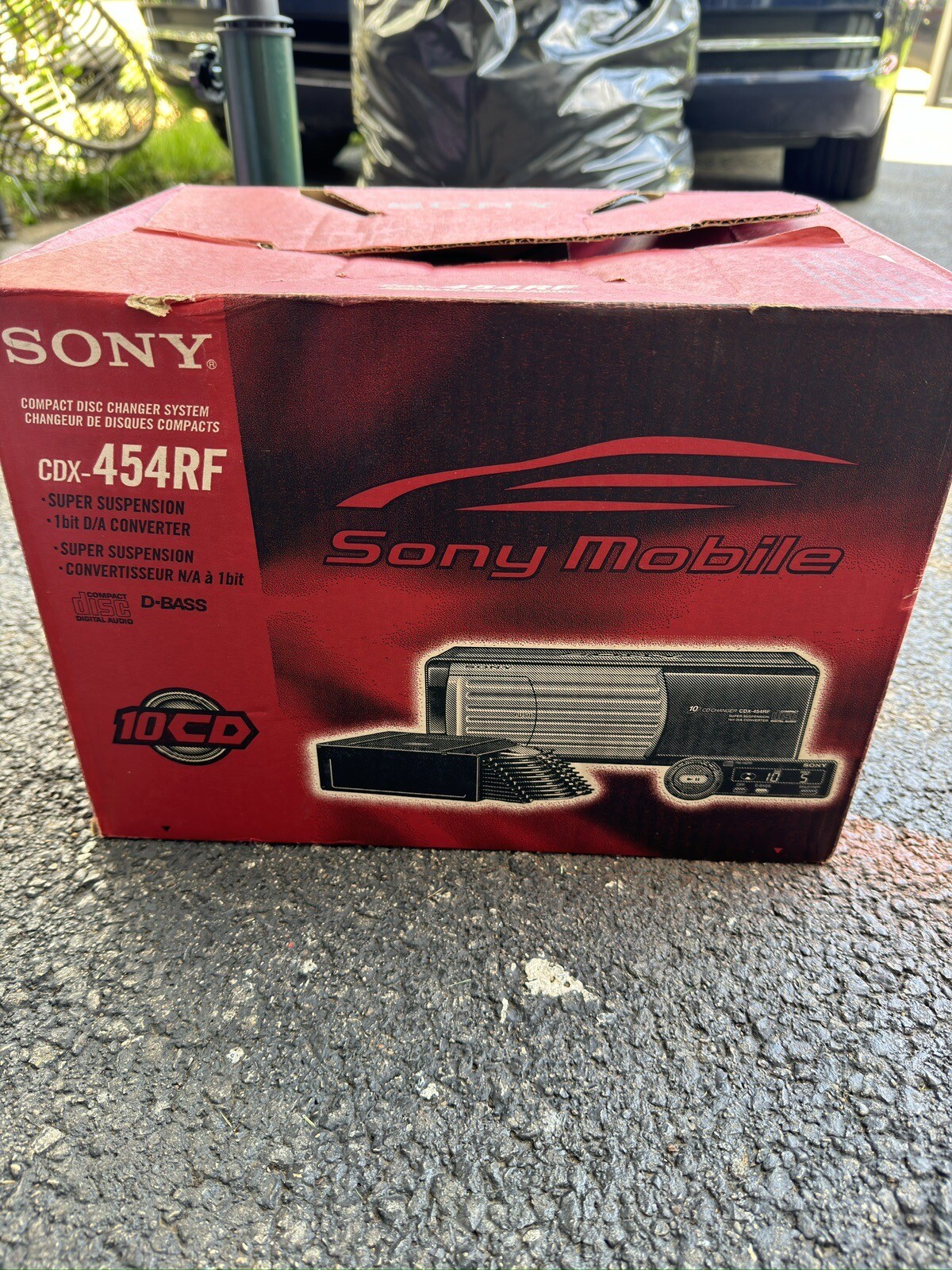 Classic. Sony CDX-454RF ADD- On Compact 10 Disc Changer System - Black 27242597839 | eBay