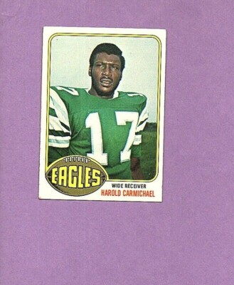 1976 Topps Football Set HAROLD CARMICHAEL Card # 425 | eBay