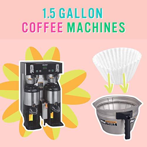 DRINK KATY'S® Extra Large Coffee Filters (13 Inch x 5 Inch) Premium ...