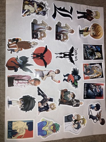 Death Note Anime Sticker 40pc | eBay