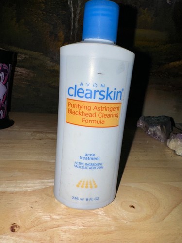 Avon clear skin purifying astringent blackhead acne treatment 8 fl oz ...
