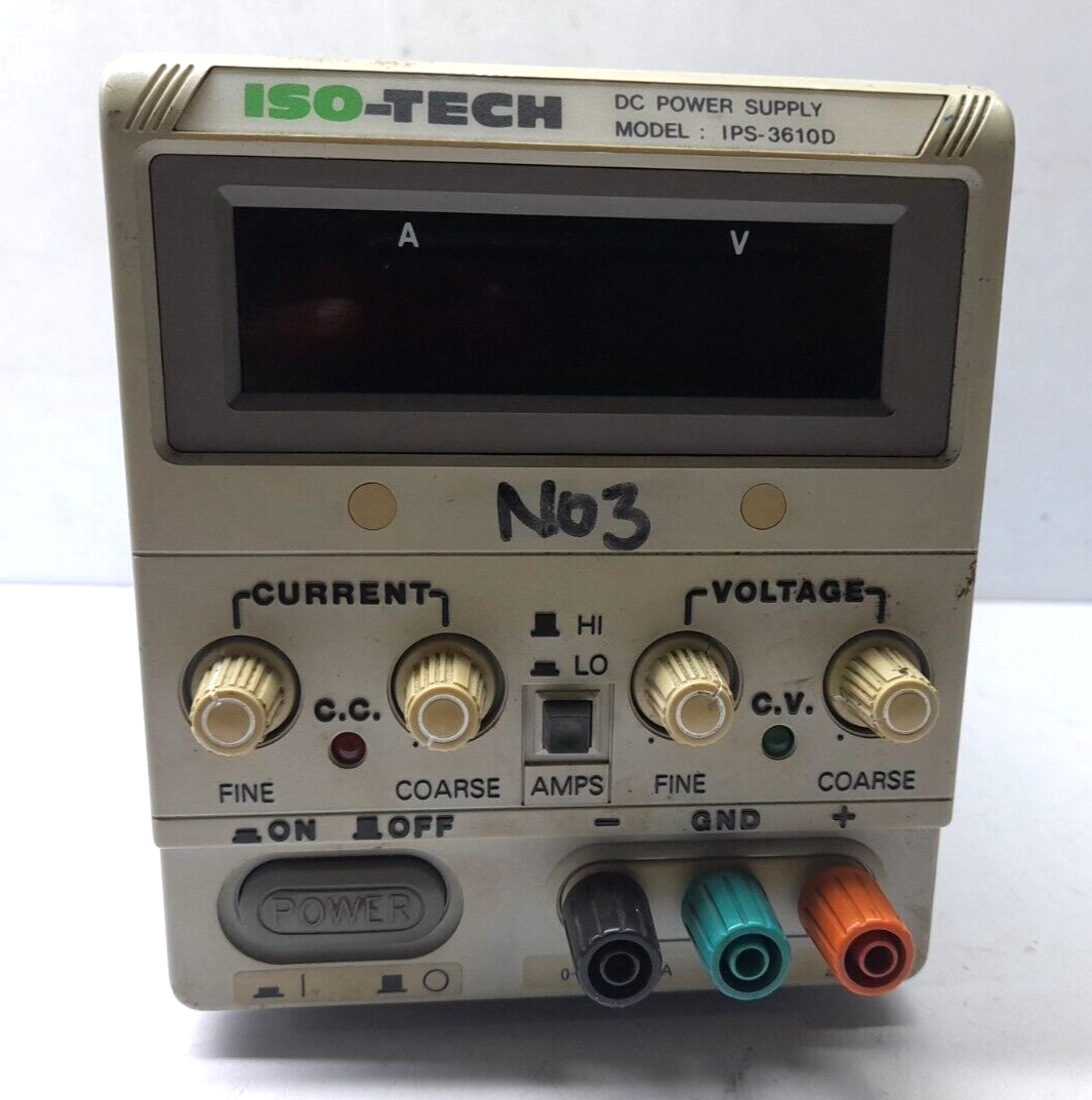 Alimentation Électrique ISO Tech IPS-3610D DC RS 357-0776 | eBay