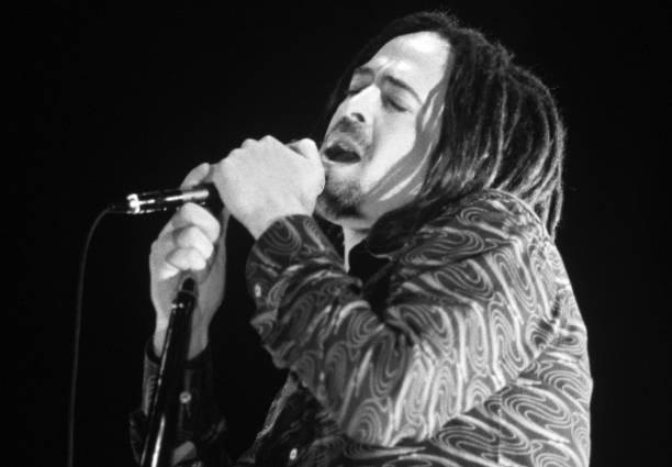 Adam Duritz of Counting Crows at the Greek Theatre on April 4 199 ...