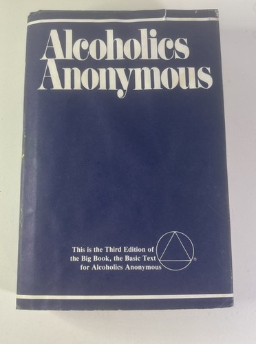 Alcoholics Anonymous 3rd Edition 42nd Printing 1991 AA Big Book with ...