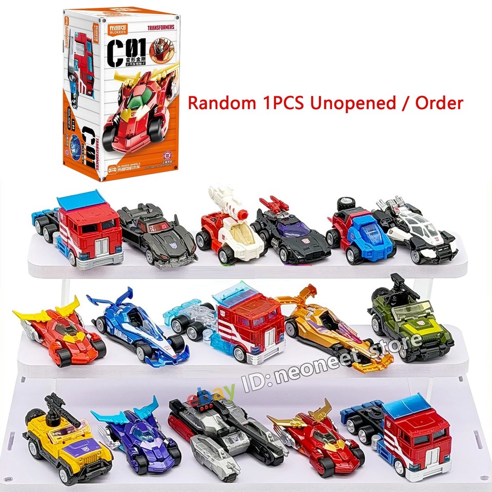 Transformers 1/64 Car Model Blind Box Blokees C01 Model Kit Toys Gift ...