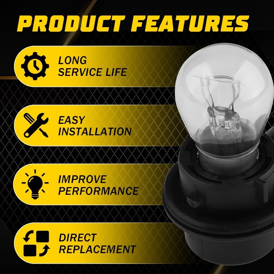 DRL Daytime Running Light Bulb Electrical Socket Connector For Jeep ...
