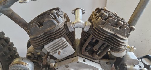 J.A.P. V twin, Norton gearbox, Matchless frame, Girder forks. | eBay UK