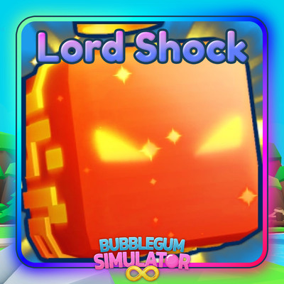 Lord Shock Secret Pet | Bubble Gum Simulator Infinity BGSI | Roblox | eBay