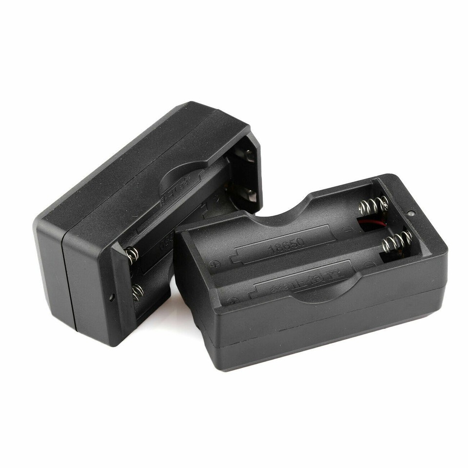 18650 Dual Wall Charger For UltraFire 18650 3.7V Rechargeable Li-ion ...