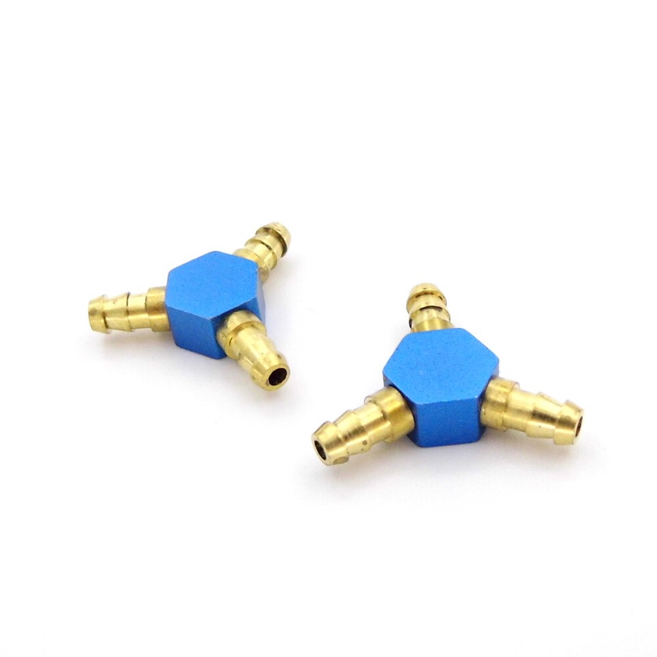 3-Way Y-Shape Water Nipple Fuel Nozzle Splitter for Tank Parts RC Boat ...