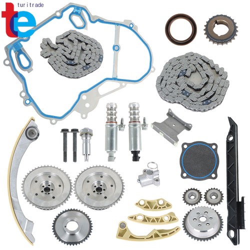 Timing Chain Kit For GM Ecotec 2.2L 2.4L VCT Selenoid Actuator Gear ...