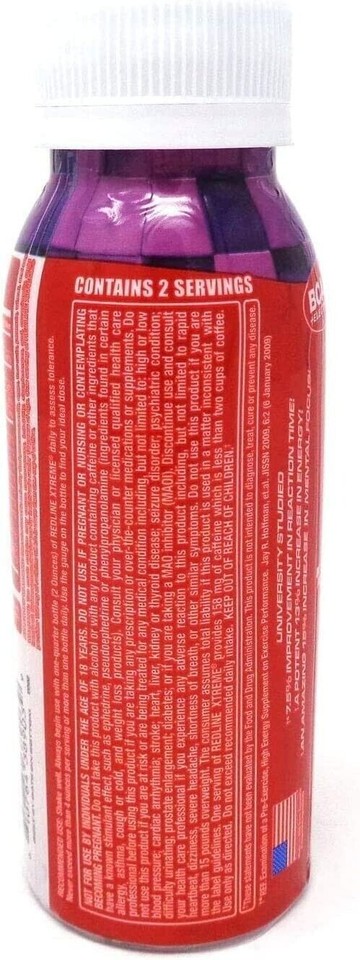 VPX - Redline Xtreme Energy Drink - Sugar Free - Black Cherry Vanilla ...