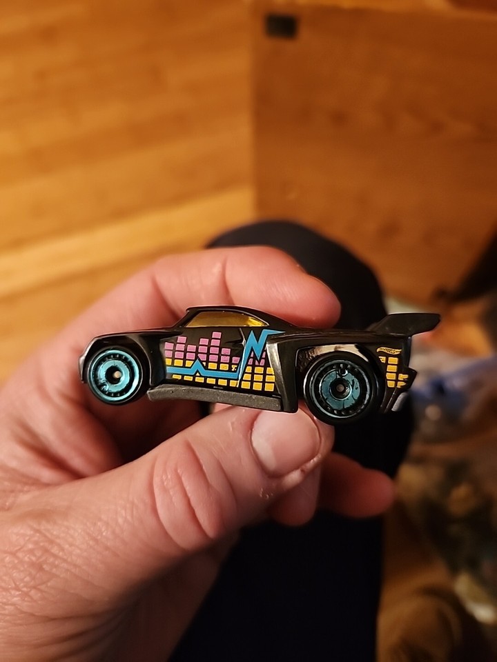 2004 Hot Wheels Baseline Accelerator Die Cast Black Race Car Mattel 1/ ...