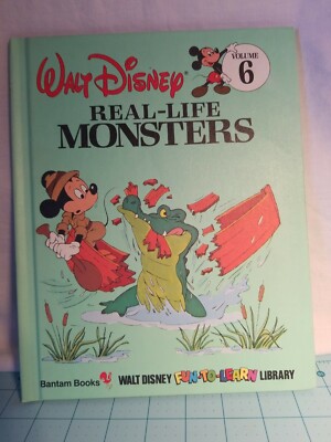 Walt Disney - Real Life Monsters Hardcover Book, Volume 6. Published in ...
