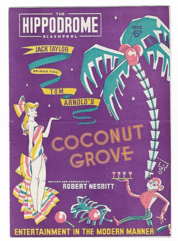 HIPPODROME BLACKPOOL 1948 JEWEL & WARRISS JOSEF LOCKE GLORIA KING KEN ...