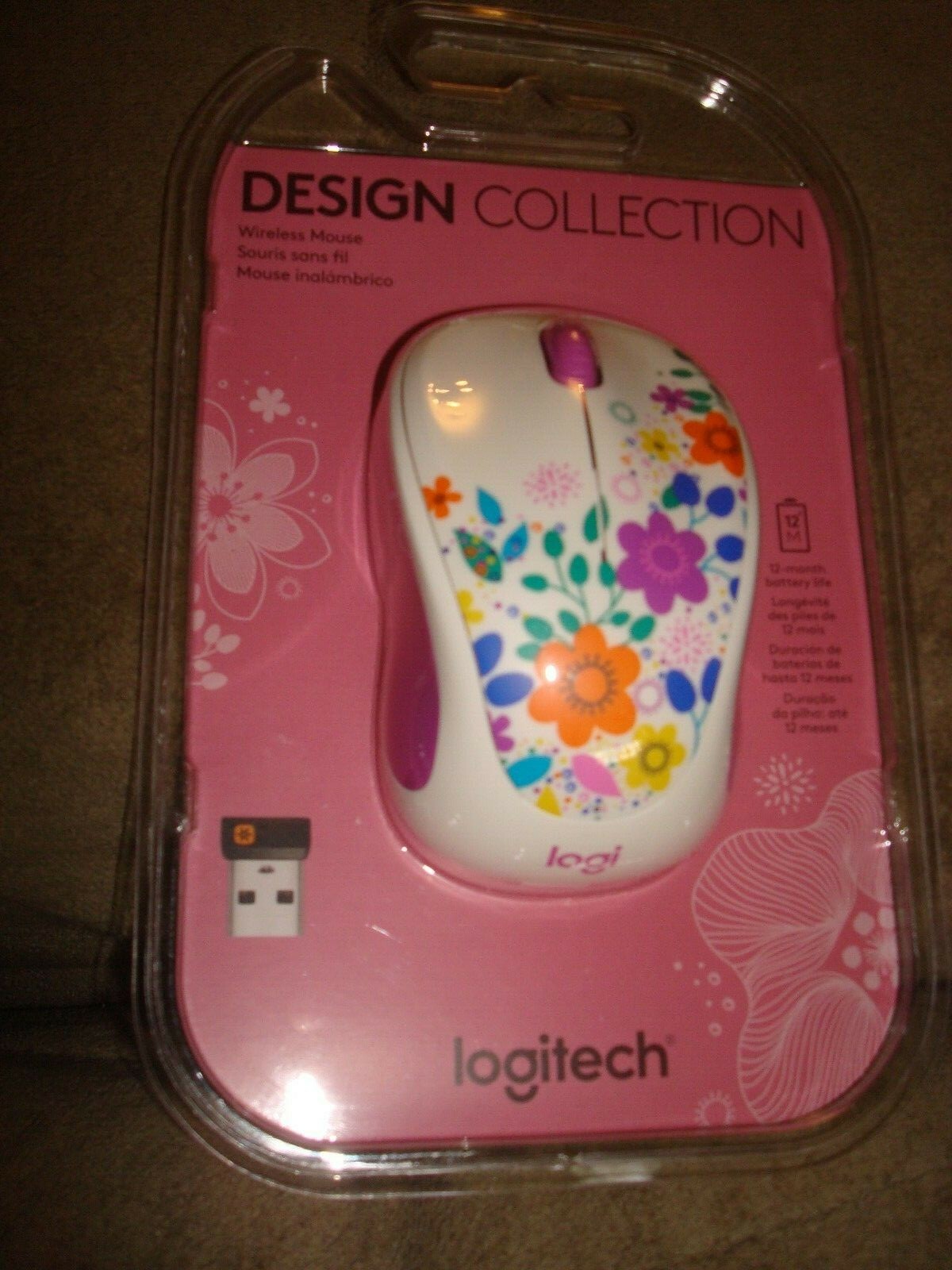 LOGITECH DESIGN COLLECTION WIRELESS MOUSE | eBay