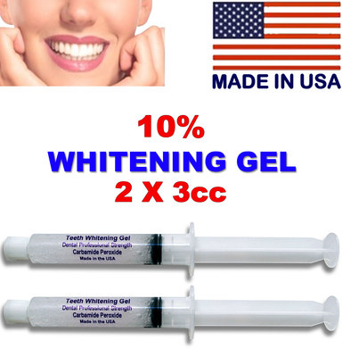 2 - Carbamide Peroxide 10% FOR SENSITIVE TEETH Tooth BLEACHING ...