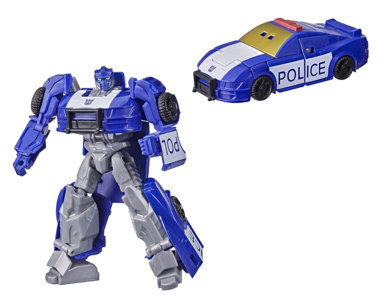 Transformers Authentic Barricade Police Car Action Figure 4" Tall New ...