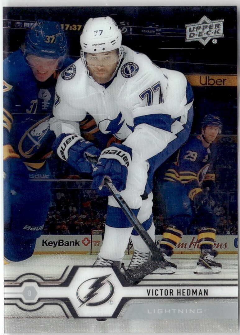 2019-20 Upper Deck Clear Cut Victor Hedman Tampa Bay Lightning #27 | eBay