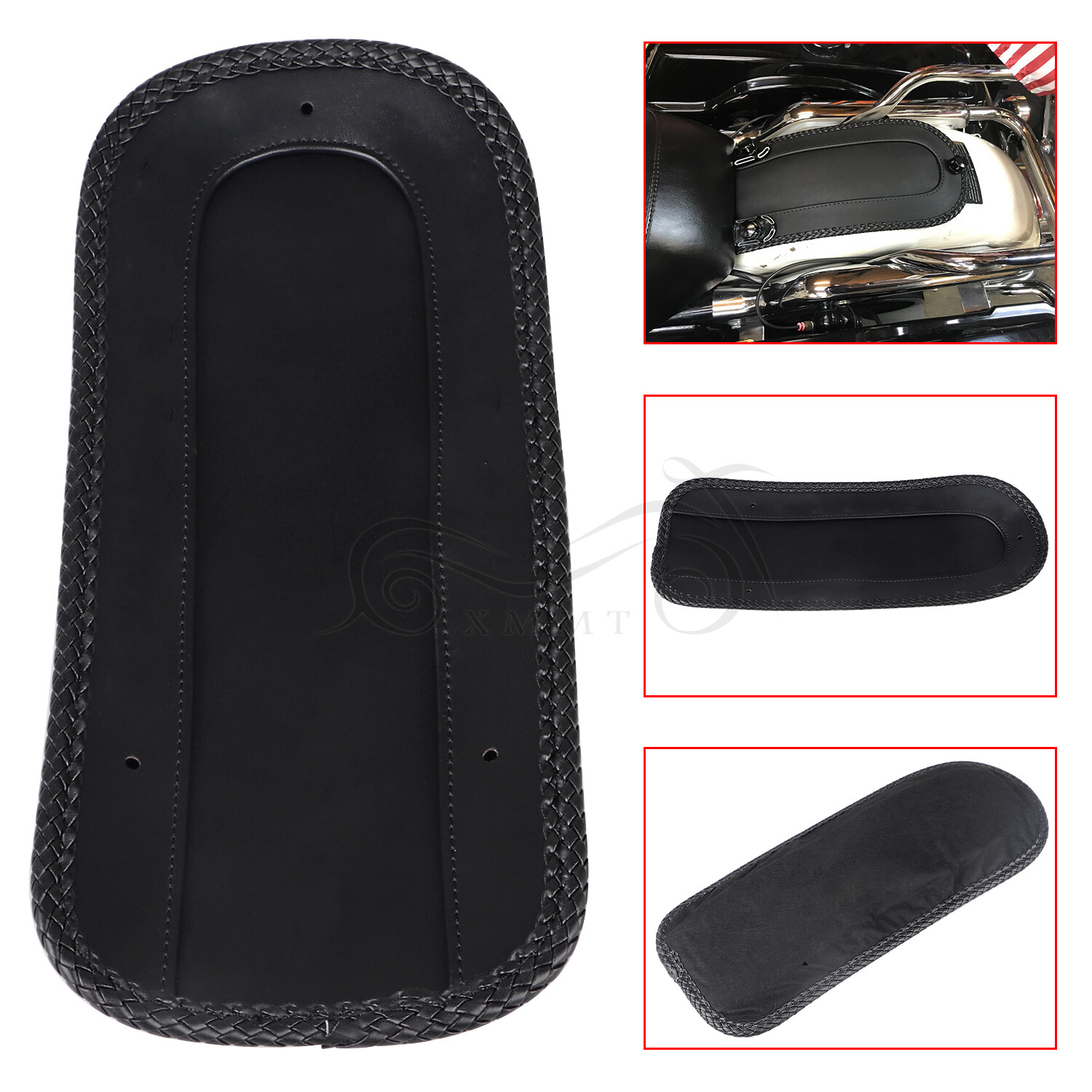 Black Solo Seat Rear Fender Bib For Harley 1994-2019 Road King FLHR ...